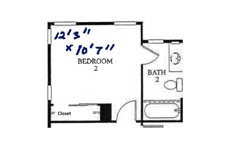 '128 sq feet ensuite bedroom available 6/25/2021!' Room to Rent from ...