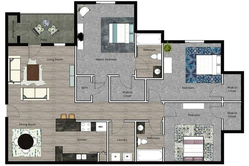 'Room available in luxury apartment complex' Room to Rent from SpareRoom