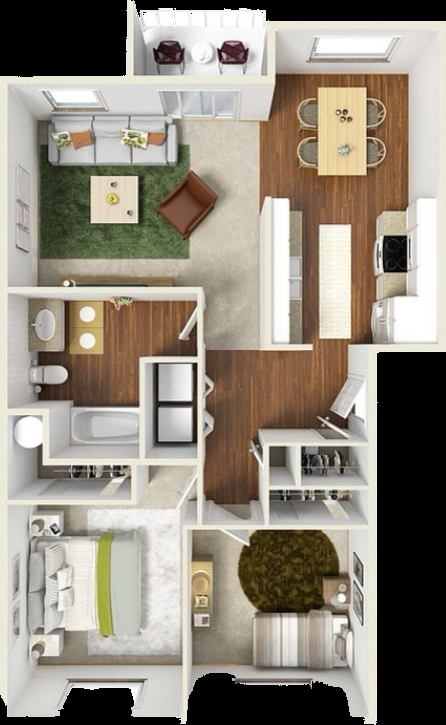 'Extra Bedroom in 2br Apartment' Room to Rent from SpareRoom