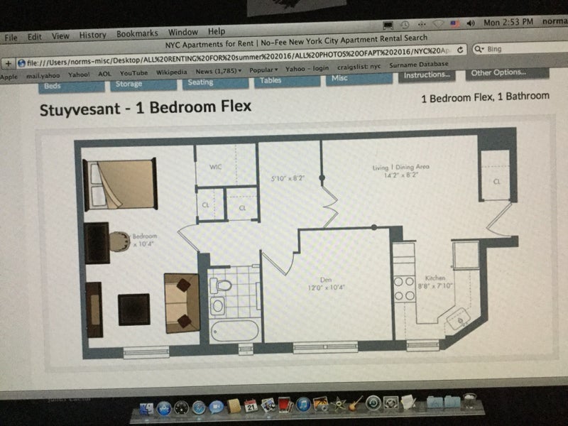 'Fully Furnished 201 sqft- Flex B. room - stuytown' Room to Rent from ...